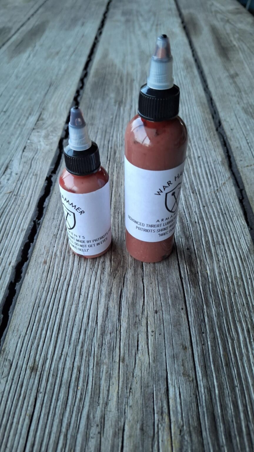 WHA Gun Blood Lubricant (Multiple Sizes Available) - War Hammer Armaments